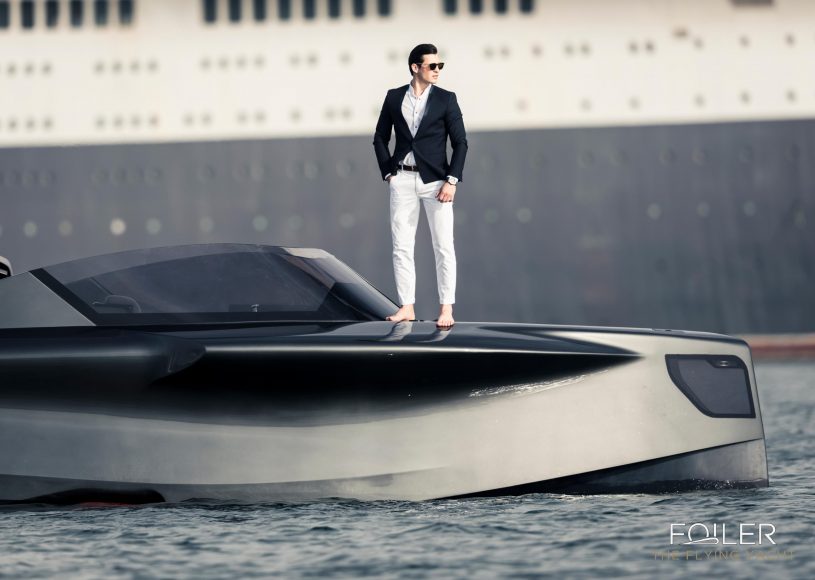 Foiler Flying Yacht | The Coolector