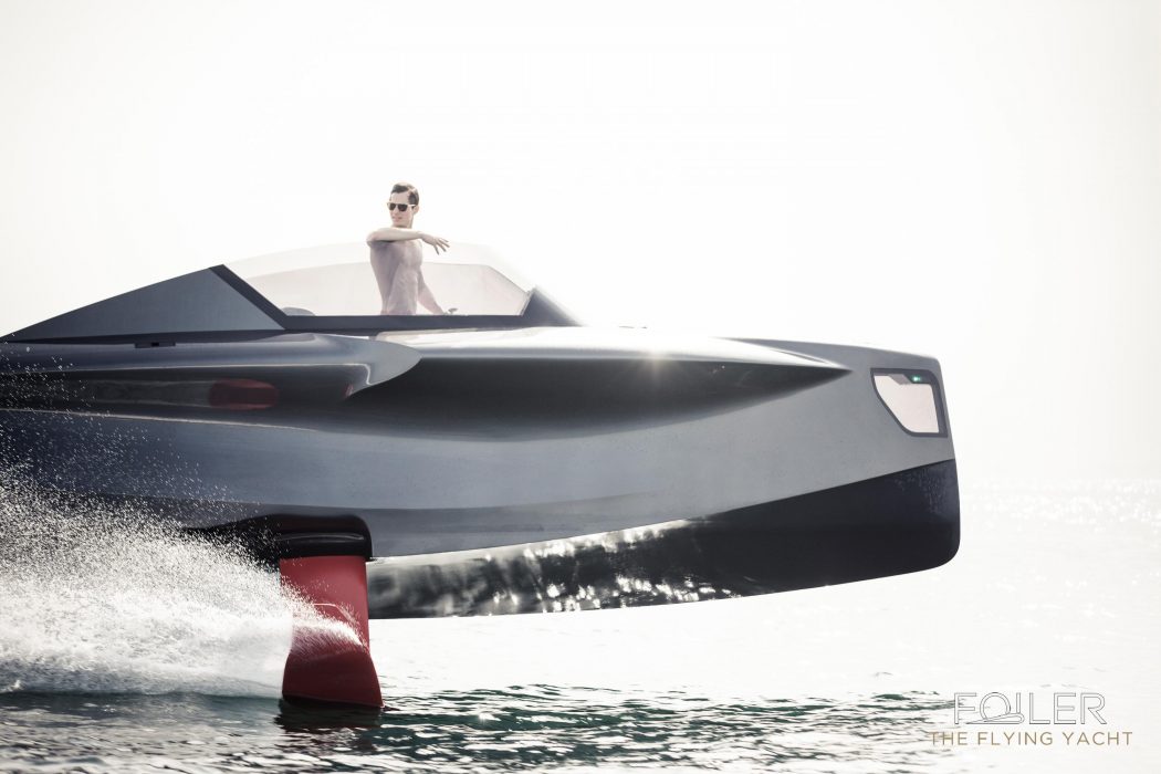 Foiler Flying Yacht | The Coolector