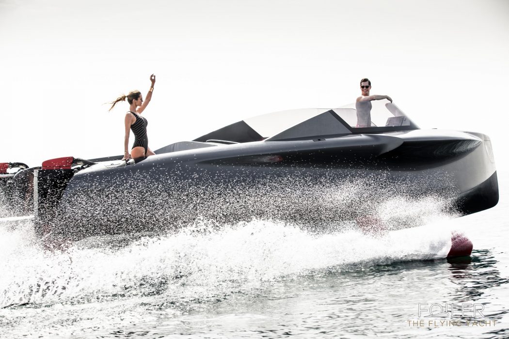 Foiler Flying Yacht | The Coolector