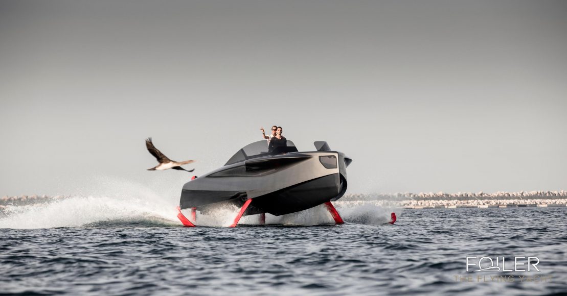 Foiler Flying Yacht | The Coolector