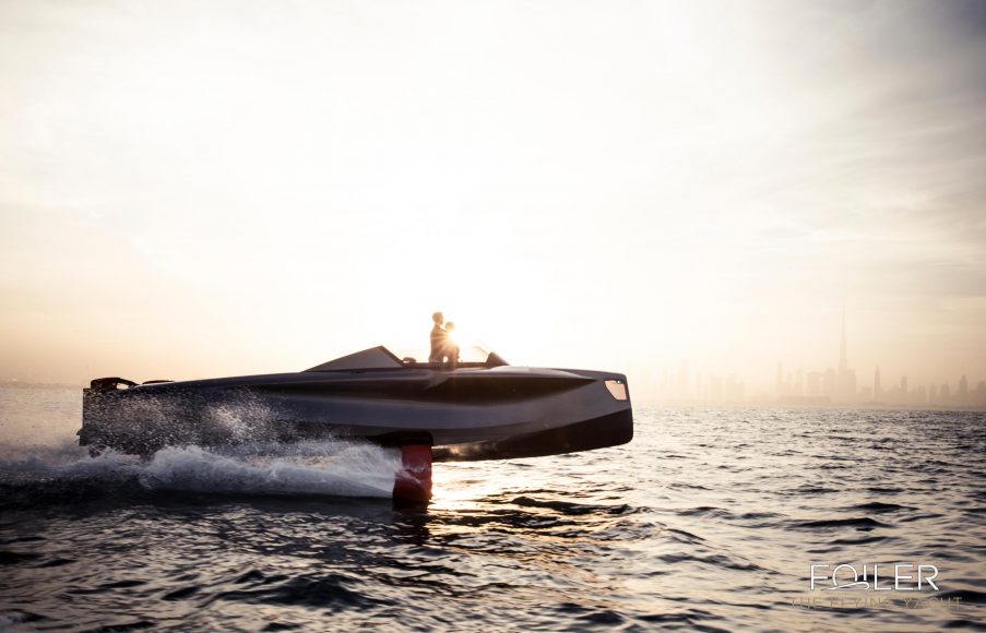 Foiler Flying Yacht | The Coolector