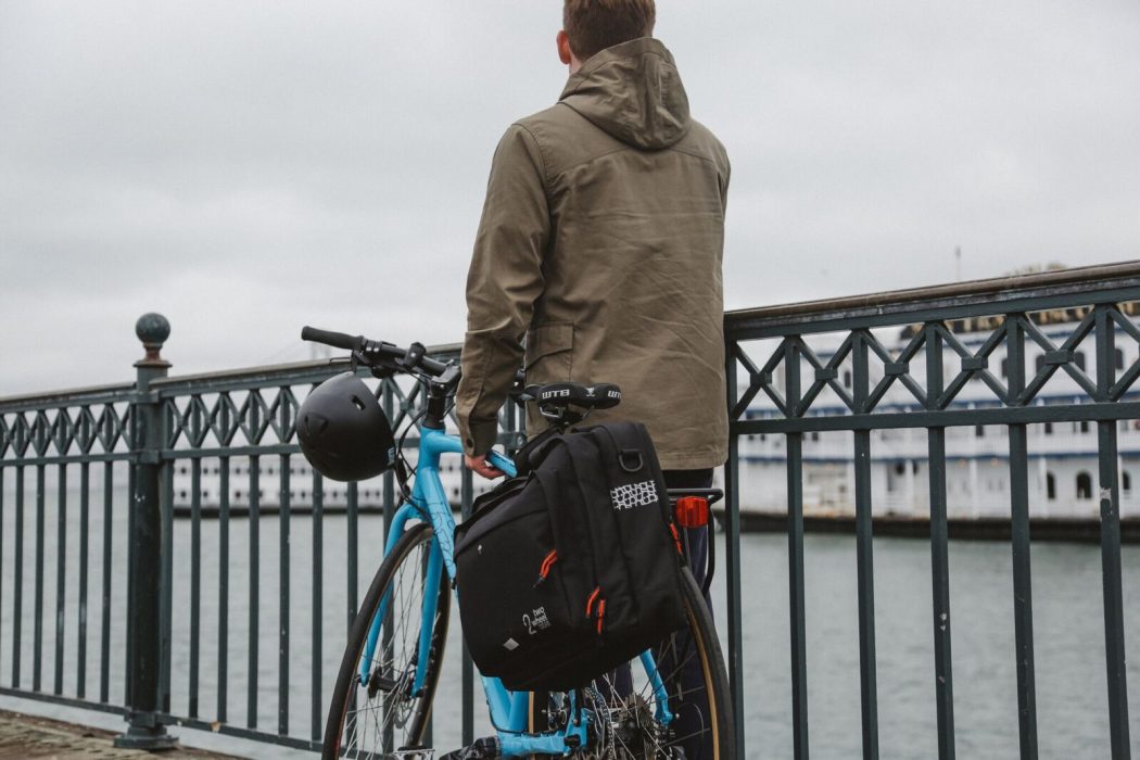 Two Wheel Gear Convertible Bike Briefcase | The Coolector
