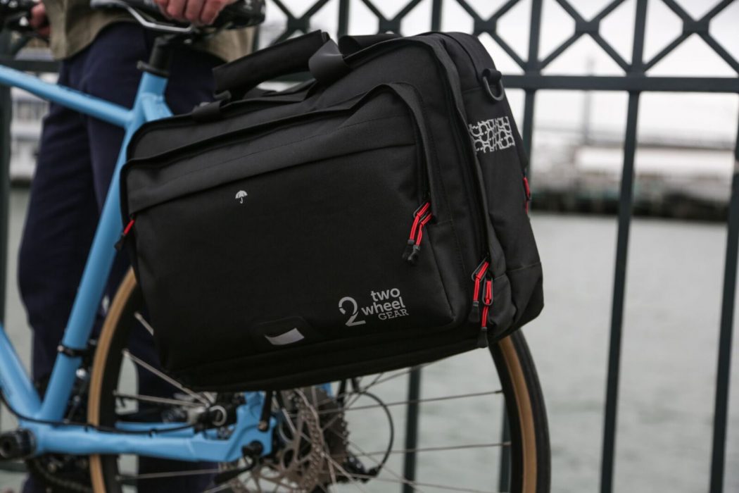 Two Wheel Gear Convertible Bike Briefcase | The Coolector