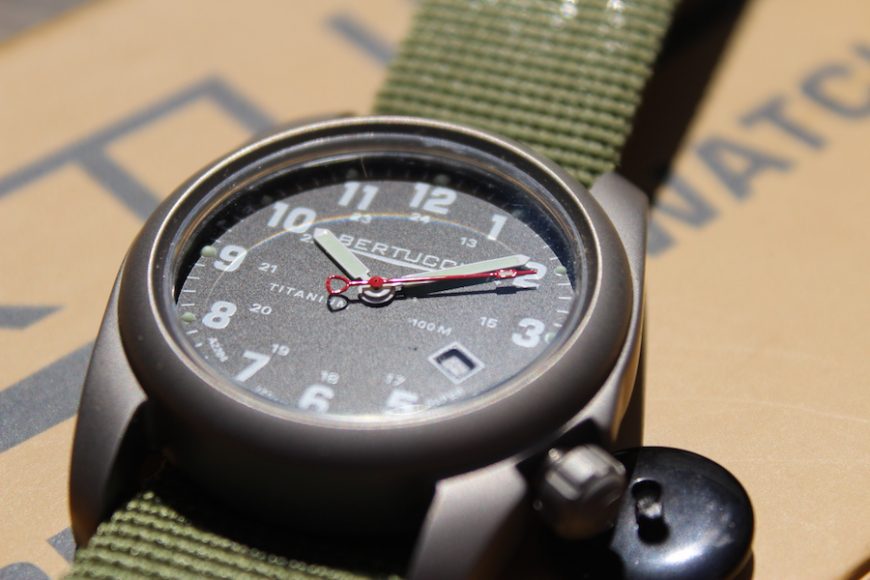 Bertucci Titanium Field Watches | The Coolector
