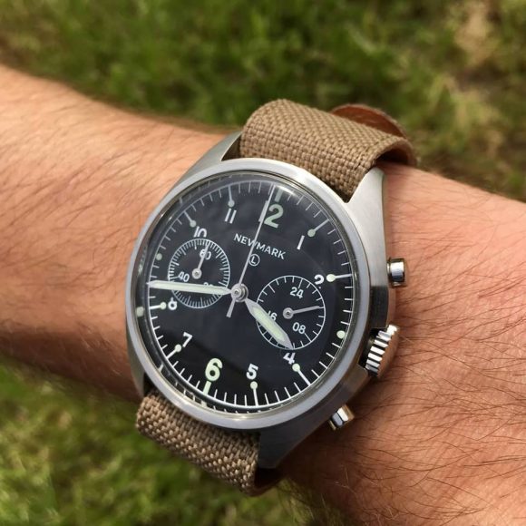 Newmark 6BB RAF Chronograph Pilot Watch | The Coolector