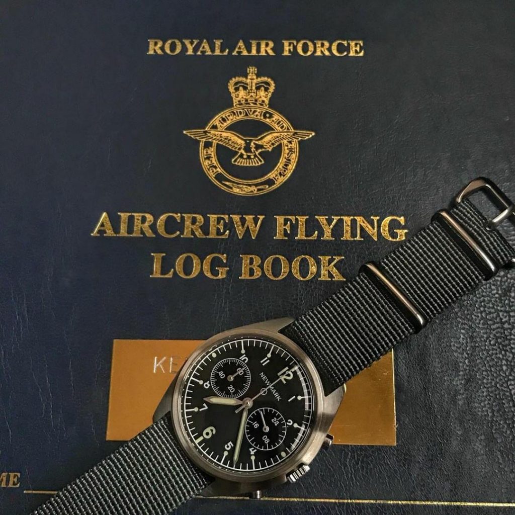 Newmark 6BB RAF Chronograph Pilot Watch | The Coolector