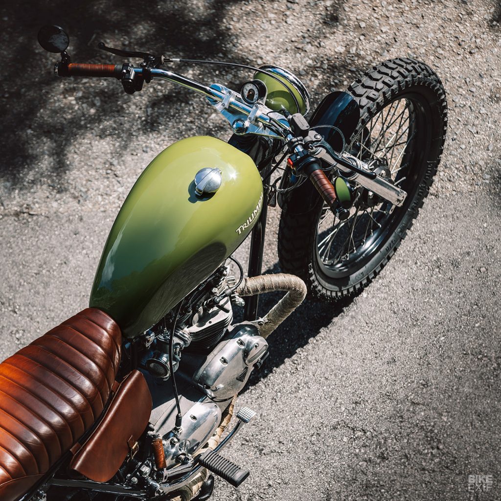 Angry Lane TRIUMPH T140 Motorbike | The Coolector
