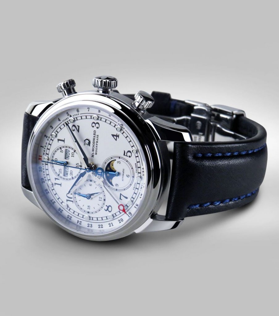 Detroit Watch Co M1-Woodward® Moonphase Exhibition Watch | The Coolector