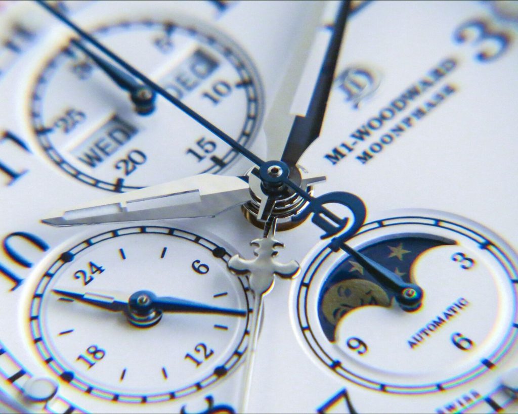 Detroit Watch Co M1-Woodward® Moonphase Exhibition Watch | The Coolector