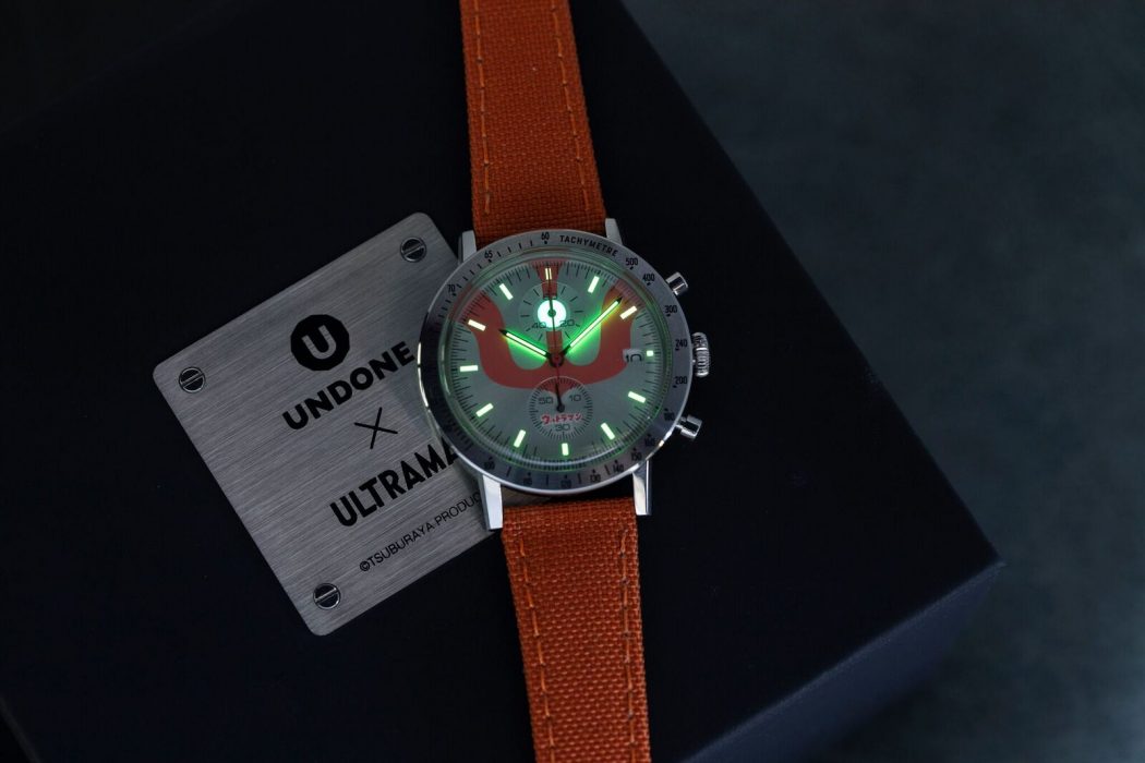 UNDONE x ULTRAMAN ‘Color Timer’ Limited Edition Chronograph Watch | The ...