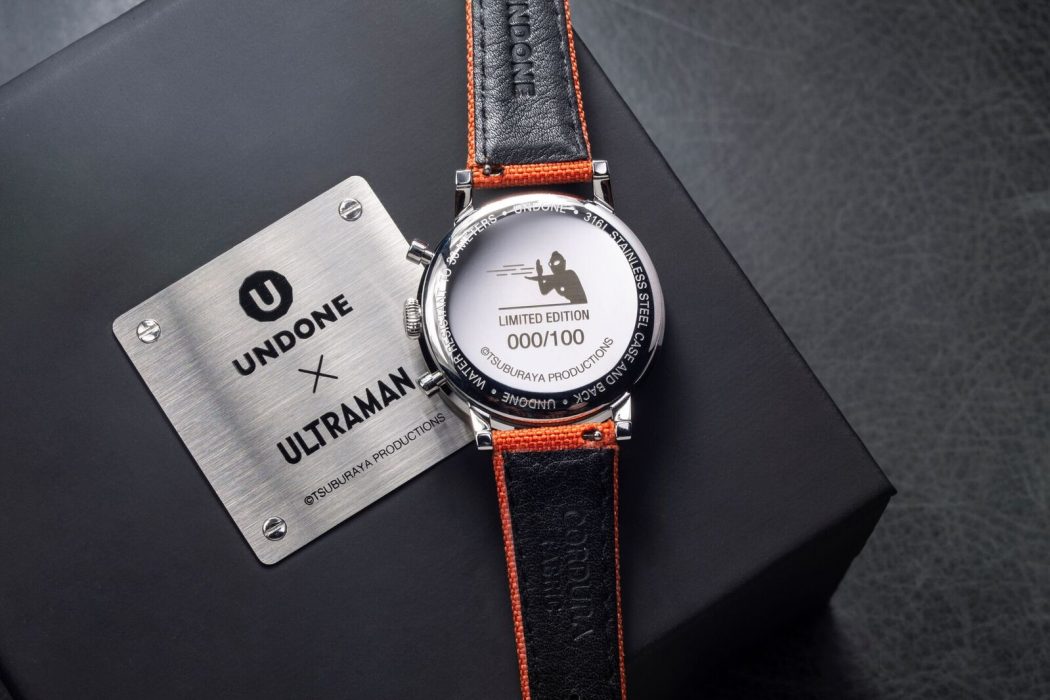 UNDONE x ULTRAMAN ‘Color Timer’ Limited Edition Chronograph Watch | The ...