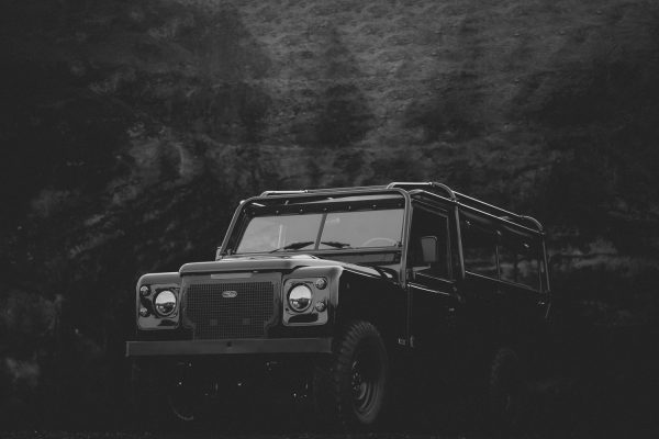 Cool & Vintage 1983 Blacked Out Defender | The Coolector