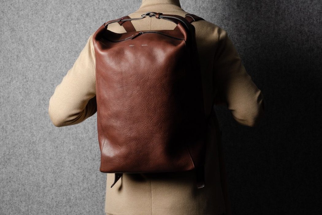 Hard Graft Belted Backpack in Chestnut | The Coolector