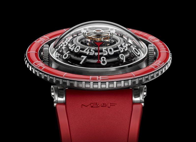 MB & F HOROLOGICAL MACHINE N°7 Aquapod Watch | The Coolector