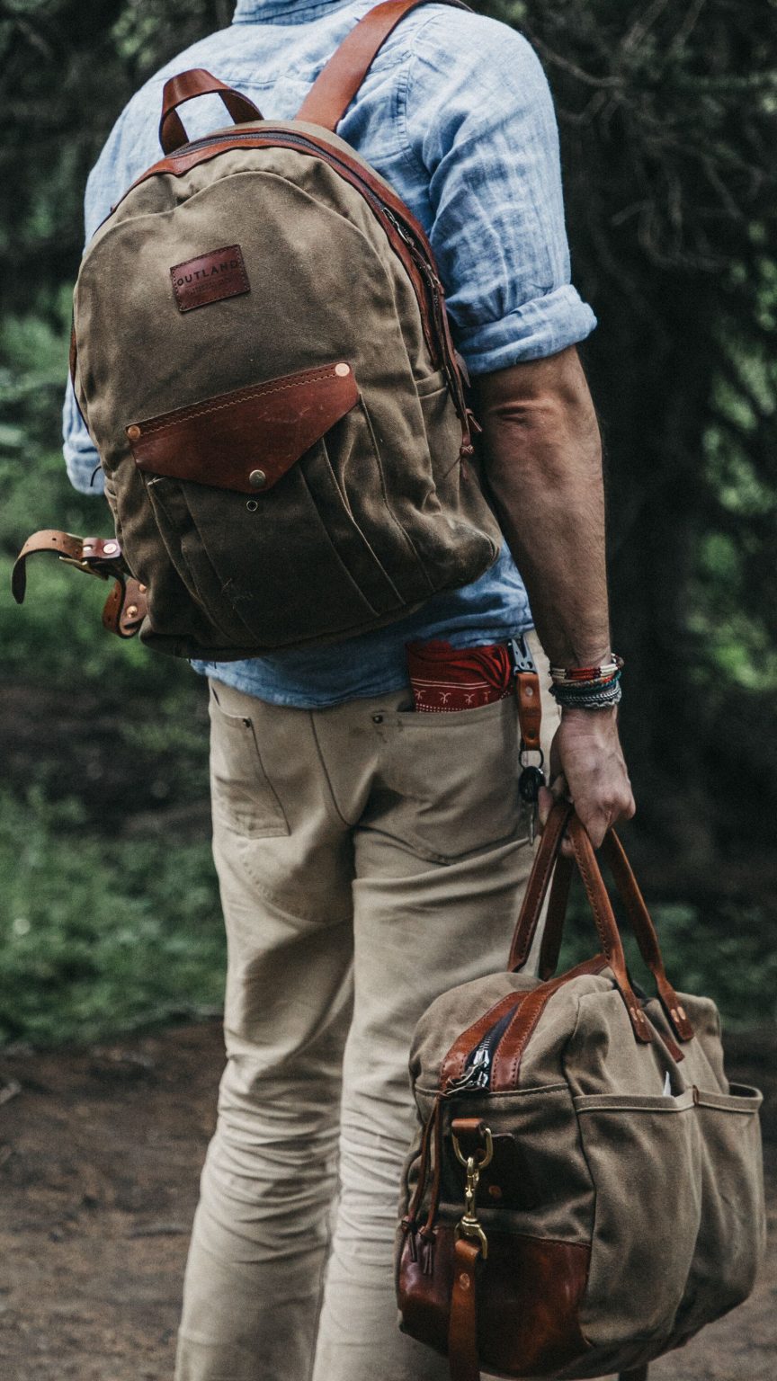 Bexar Goods Land Pack Waxed Canvas Backpack | The Coolector