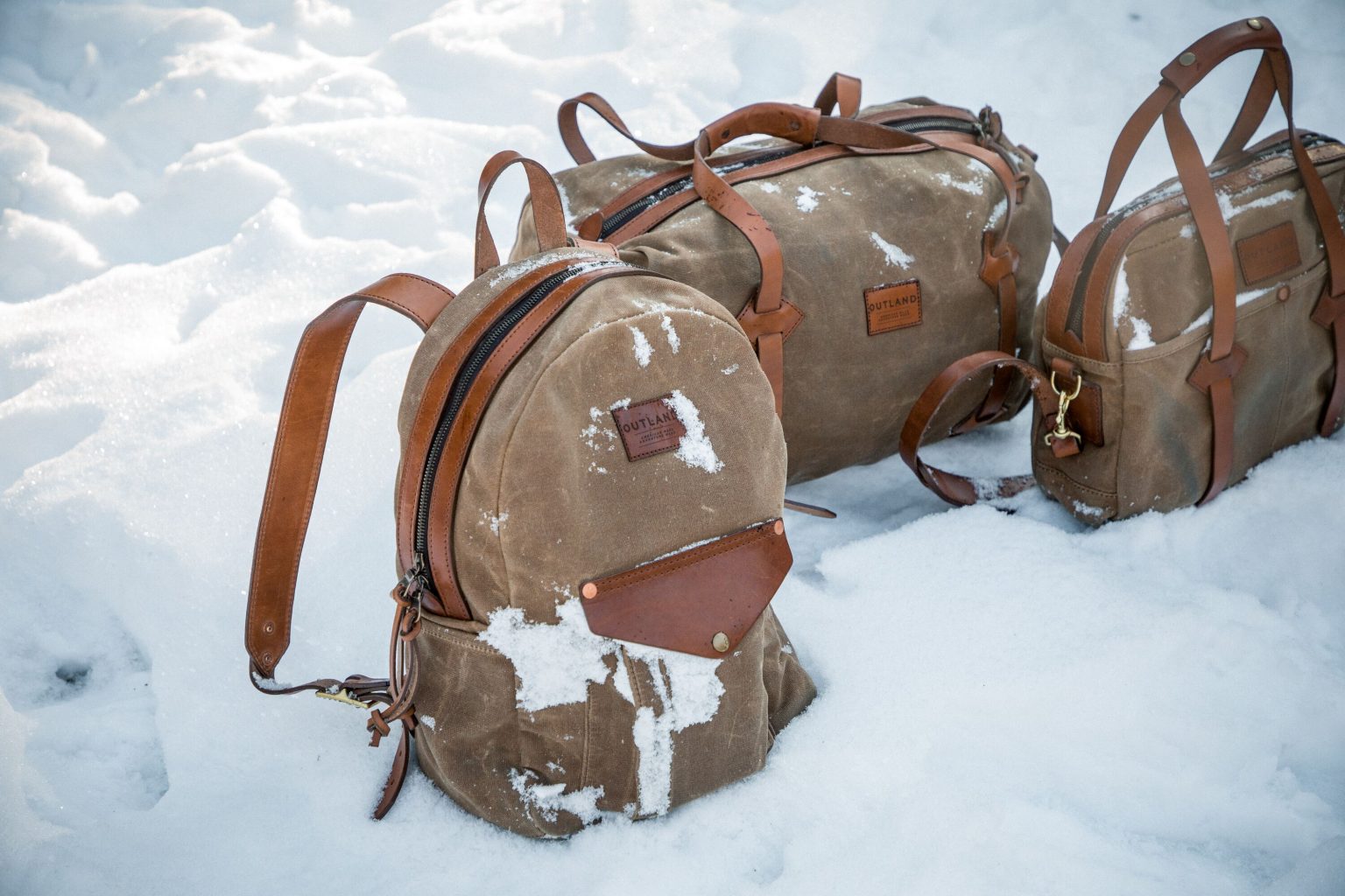 Bexar Goods Land Pack Waxed Canvas Backpack | The Coolector