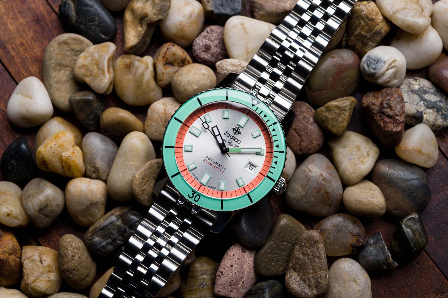 Zodiac Super Sea Wolf 53 Compression Watch | The Coolector