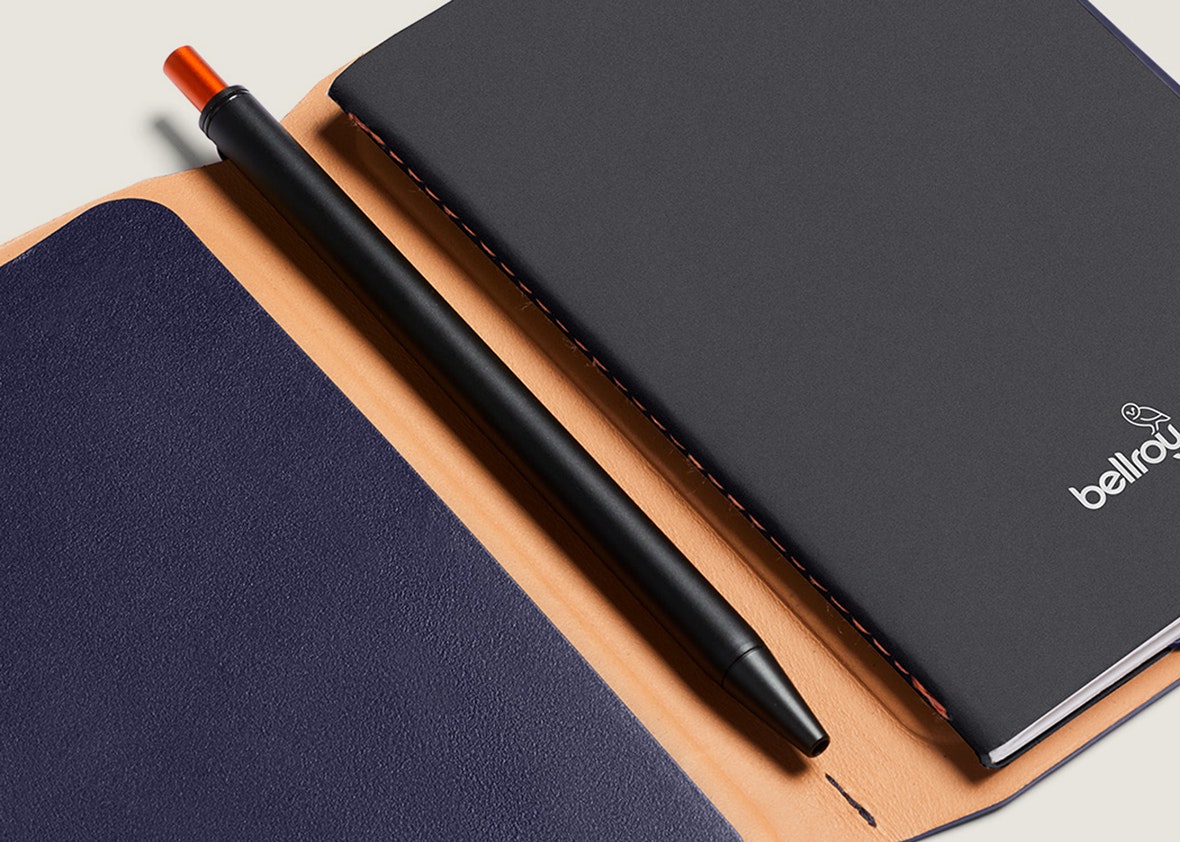 Bellroy Notebook Cover & Pen | The Coolector