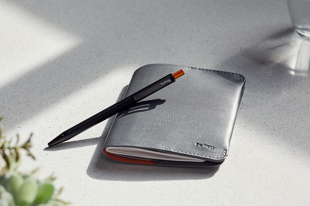 Bellroy Notebook Cover & Pen | The Coolector
