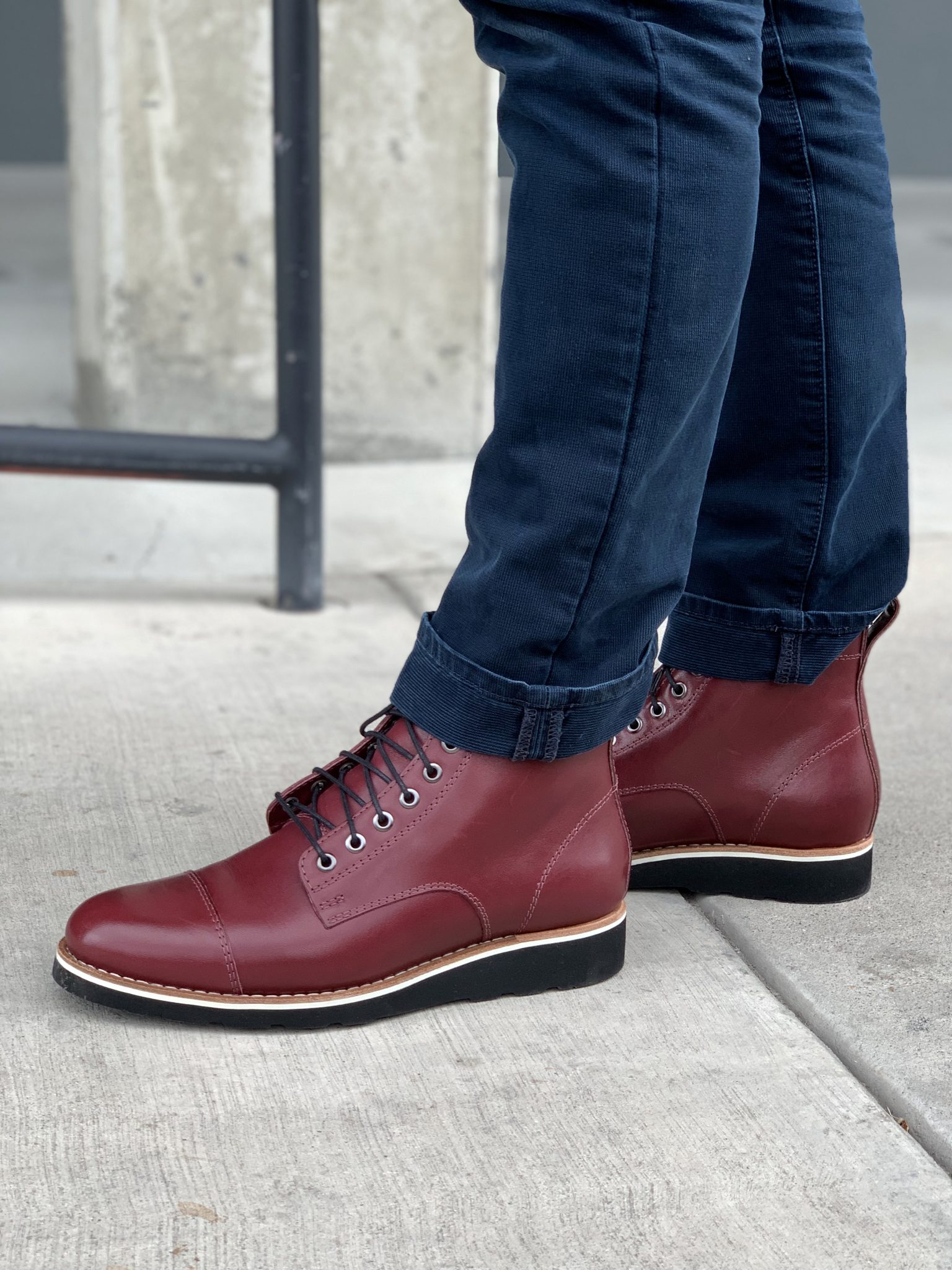 Helm Boots Limited Edition Burgundy Collection | The Coolector