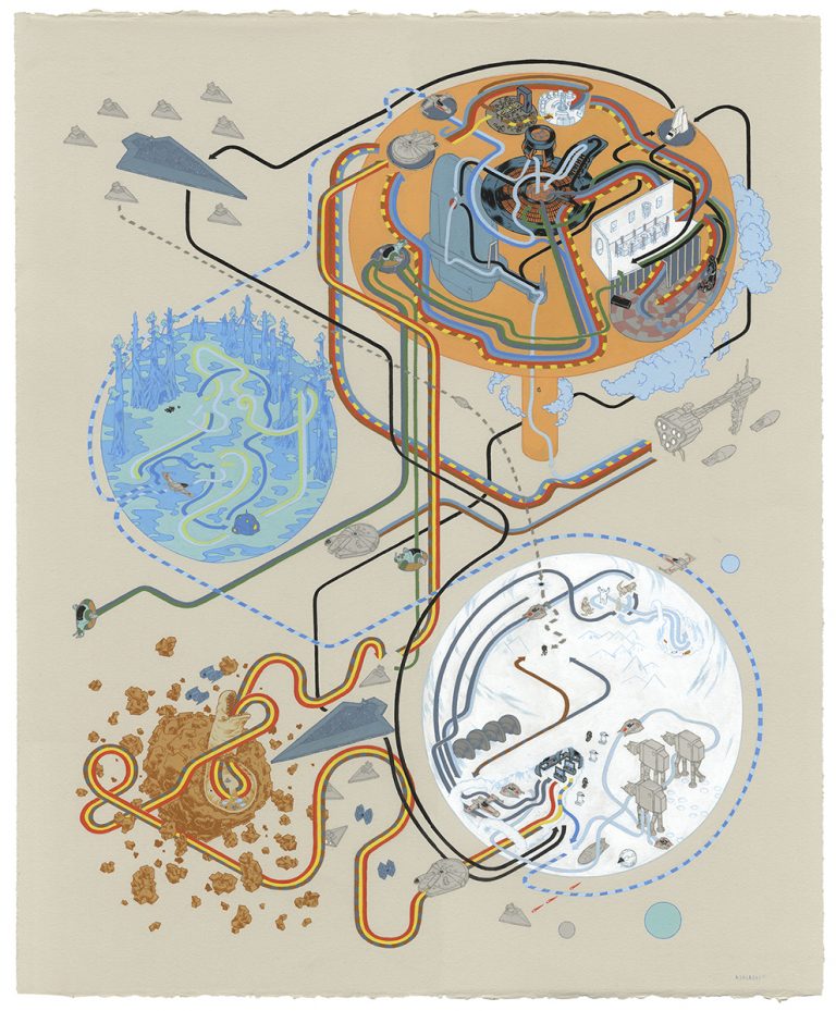 Andrew DeGraff CineMaps | The Coolector
