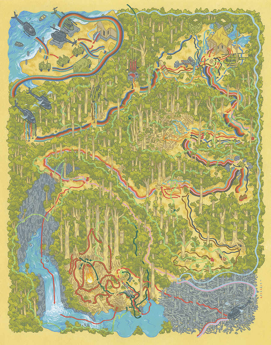 Andrew DeGraff CineMaps | The Coolector