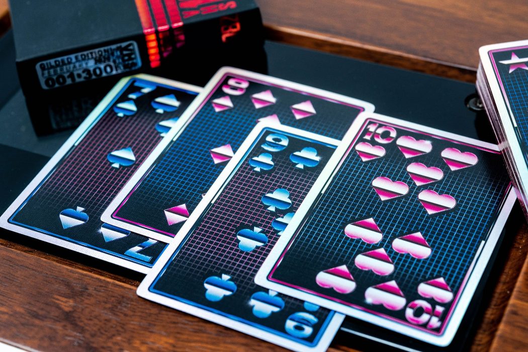 Kings Wild Project VHS Gilded Edition Playing Cards | The Coolector