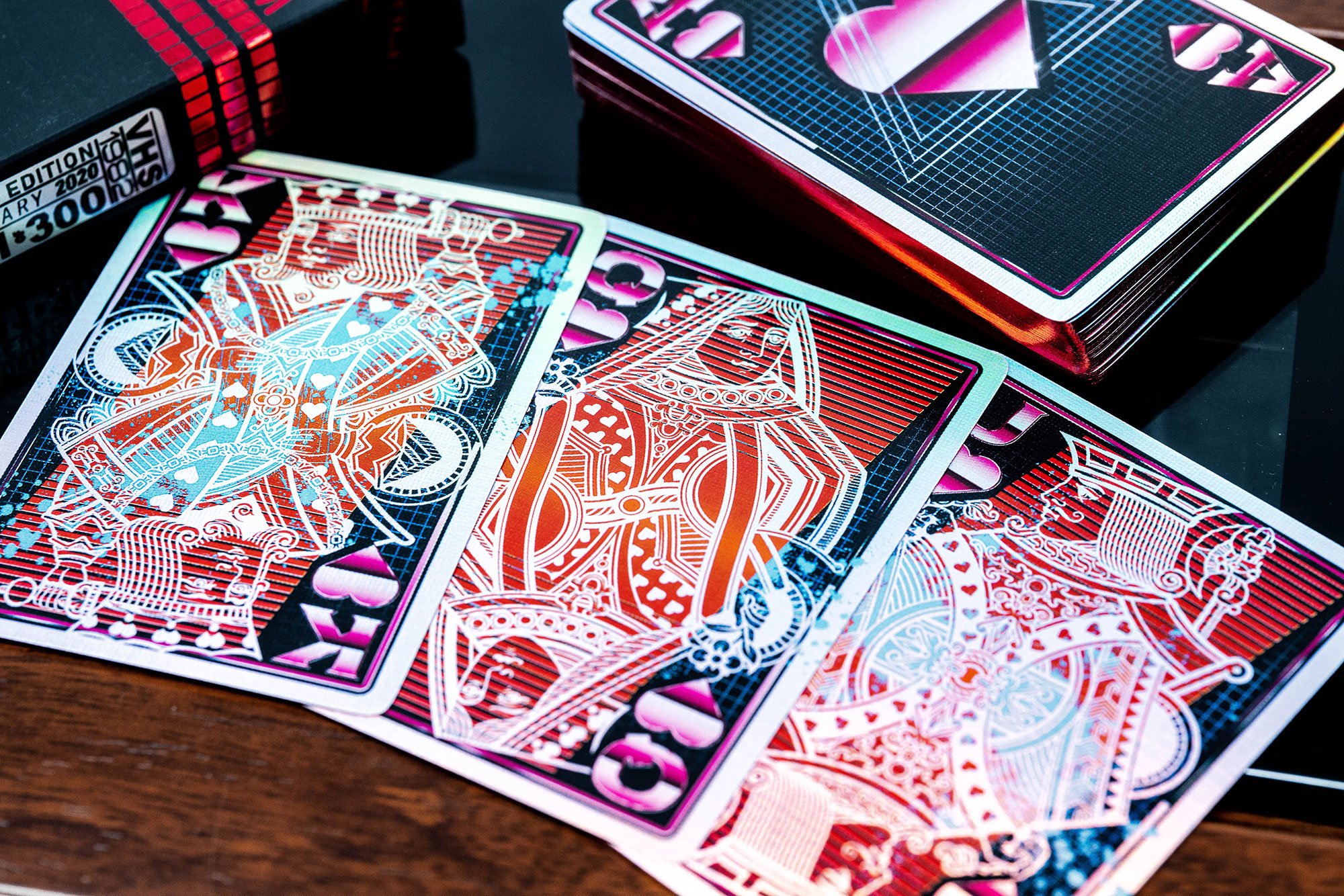 Kings Wild Project VHS Gilded Edition Playing Cards | The Coolector