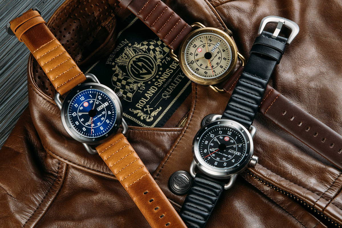 ROLAND SANDS DESIGN X SZANTO ICON SIGNATURE SERIES WATCHES | The Coolector