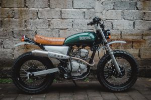 Backyard Customs Yamaha Scorpio 225 Motorbike | The Coolector