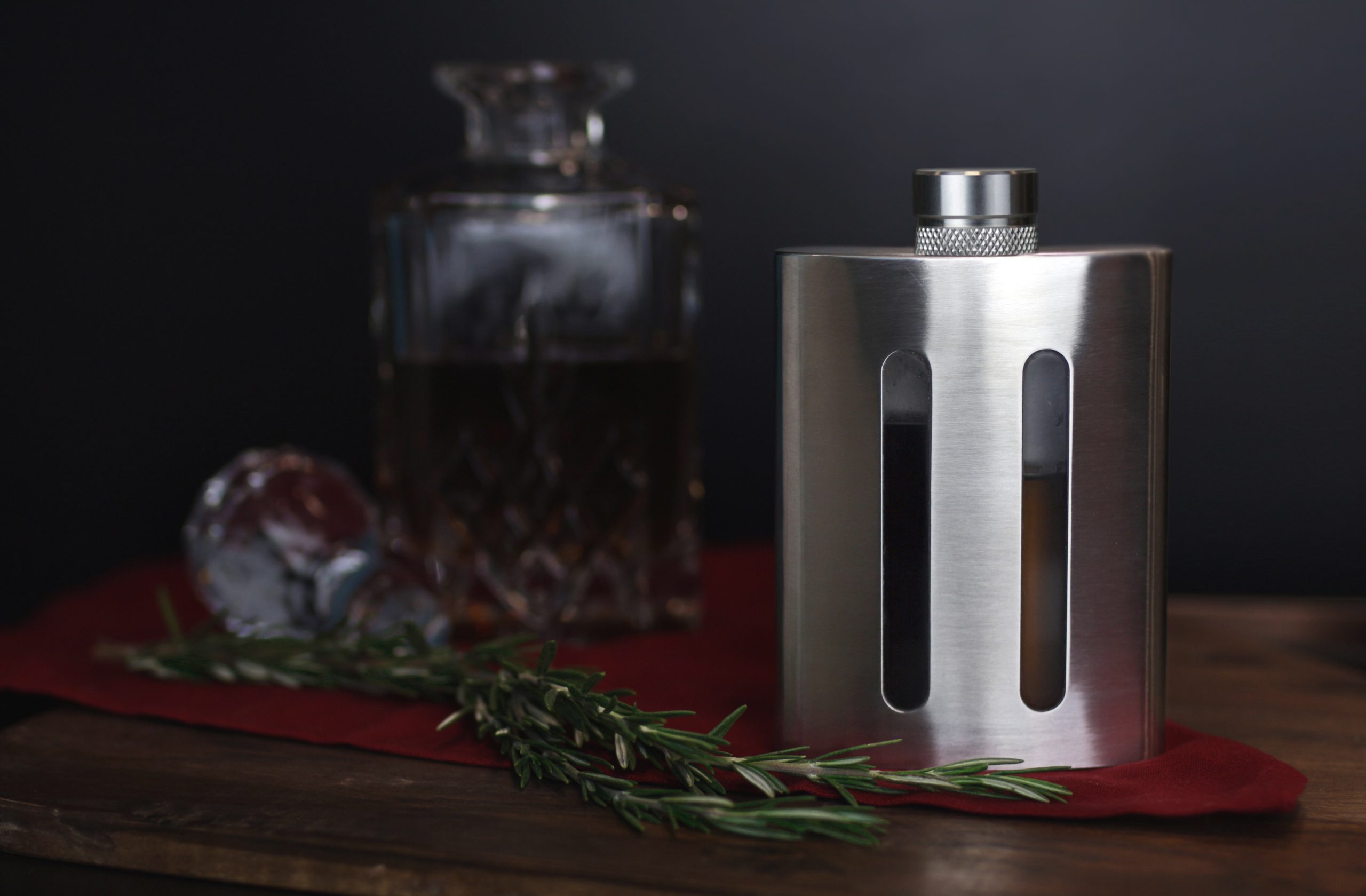Fusion Flasks' Dual Chambered Hip Flasks | The Coolector