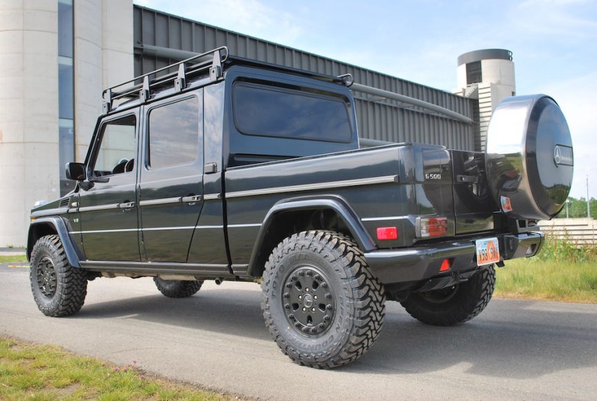 G-Mercedes LLC: One-off Custom build 4-door G500 XL Pick-up | The Coolector