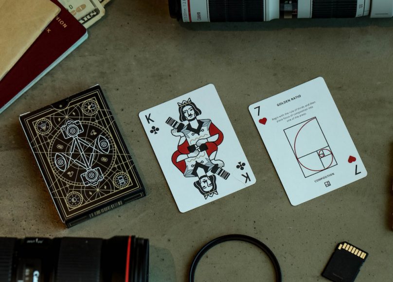 Photography Deck: Camera Cheat Sheet Playing Cards | The Coolector