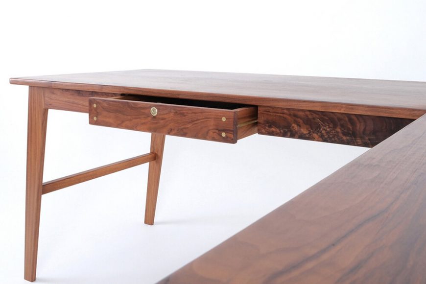 Sean Woolsey Studio L-Shaped Wolf Desk | The Coolector