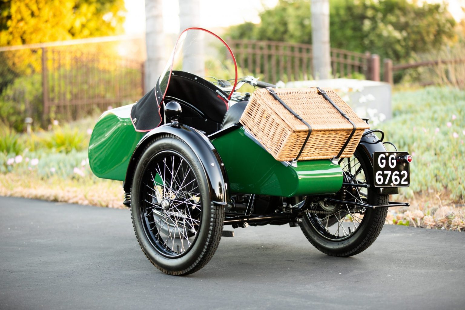 1932 BSA W32-6 Motorbike with Globe Sidecar | The Coolector