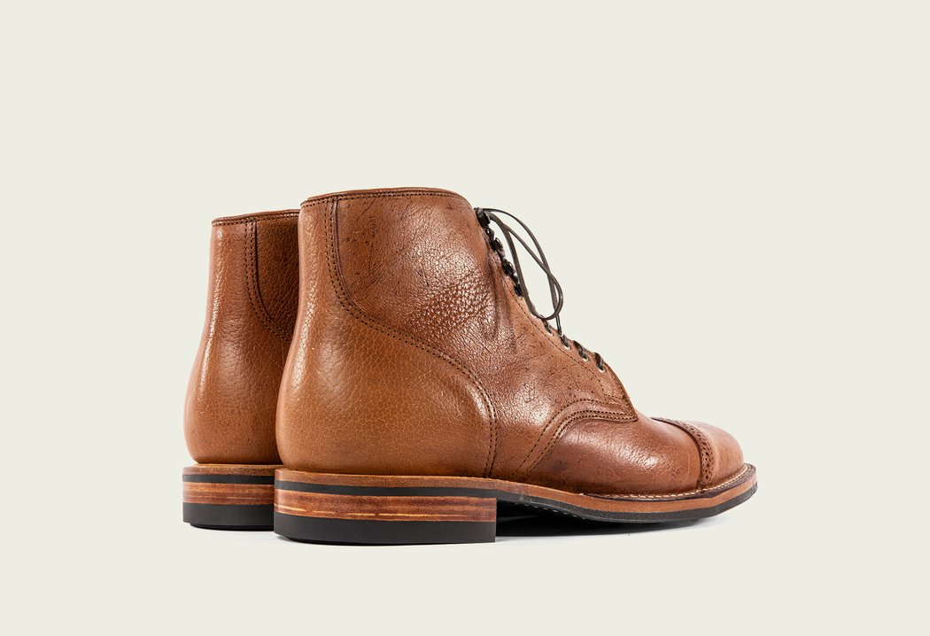 Viberg Service Boot in Snuff Shrunken Kudu | The Coolector