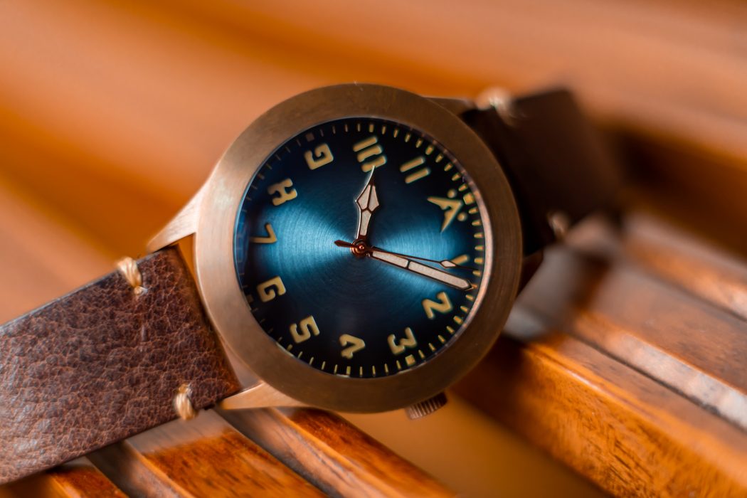 Aerotec Ace Bronze Pilot Watch | The Coolector
