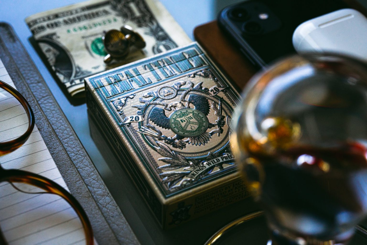 Kings Wild Project Holographic Legal Tender Version II Playing Cards ...