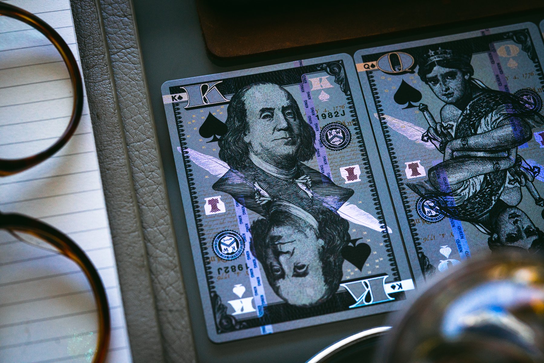 Kings Wild Project Holographic Legal Tender Version II Playing Cards ...