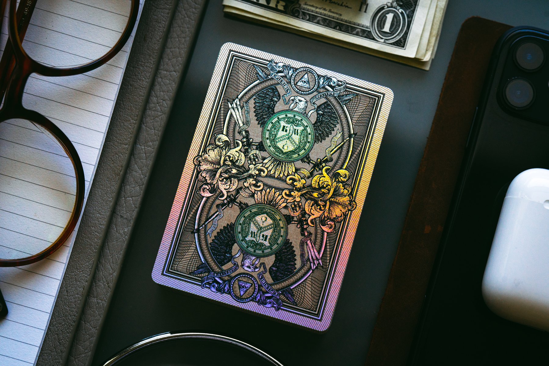 Kings Wild Project Holographic Legal Tender Version II Playing Cards ...