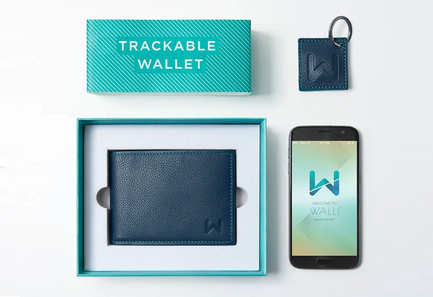 Walli Trackable Wallet | The Coolector