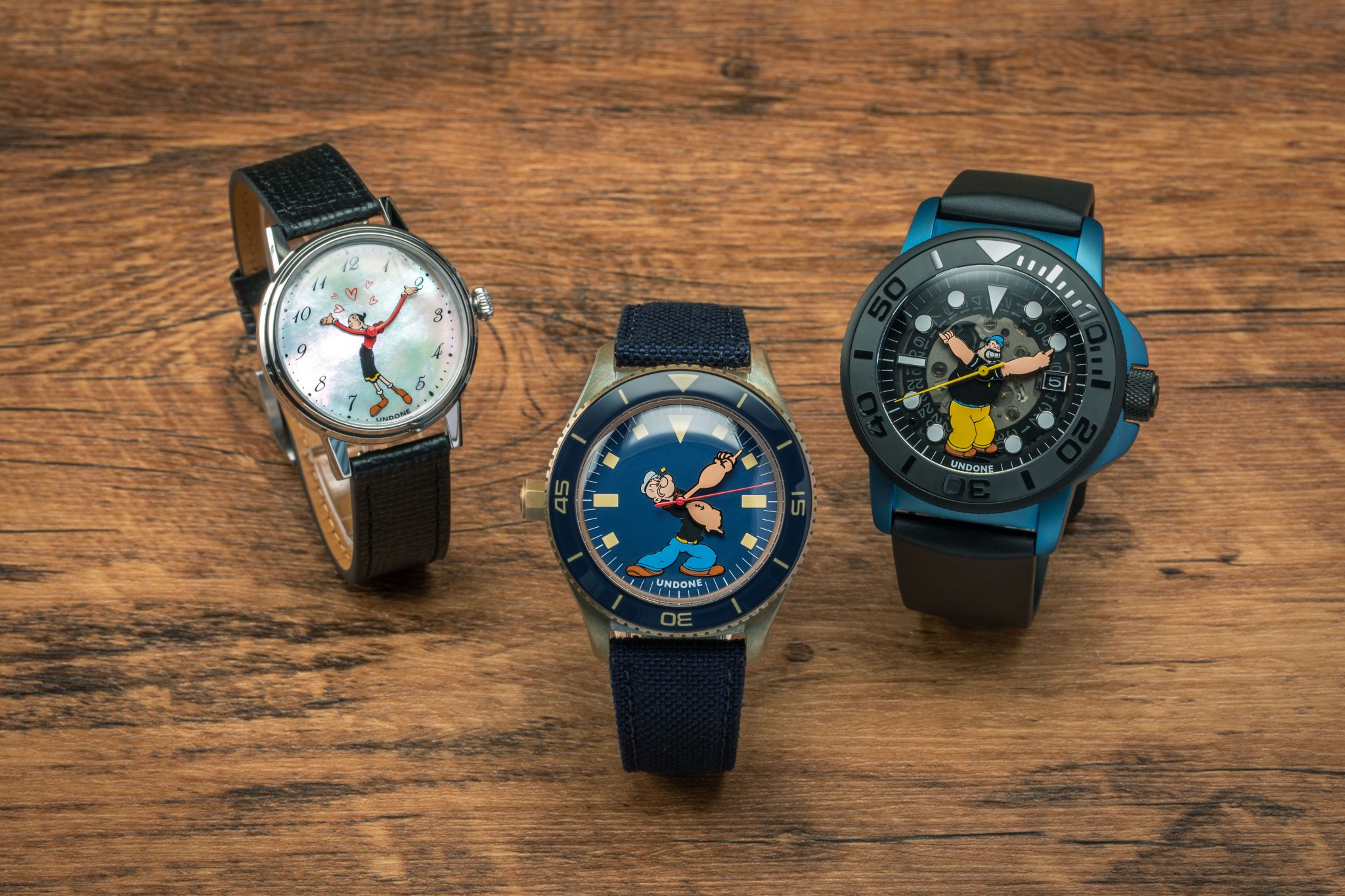 UNDONE x Popeye & Friends Watches | The Coolector