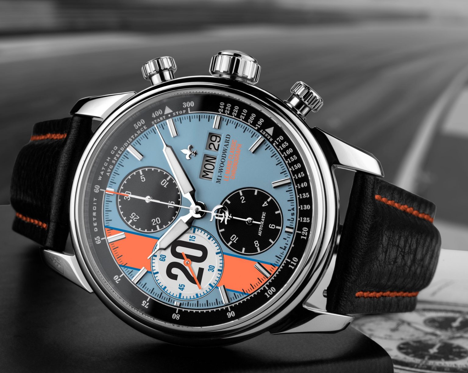 Detroit Watch Company 42mm & 44mm M1-Le Mans Classic Chrono Watch | The ...