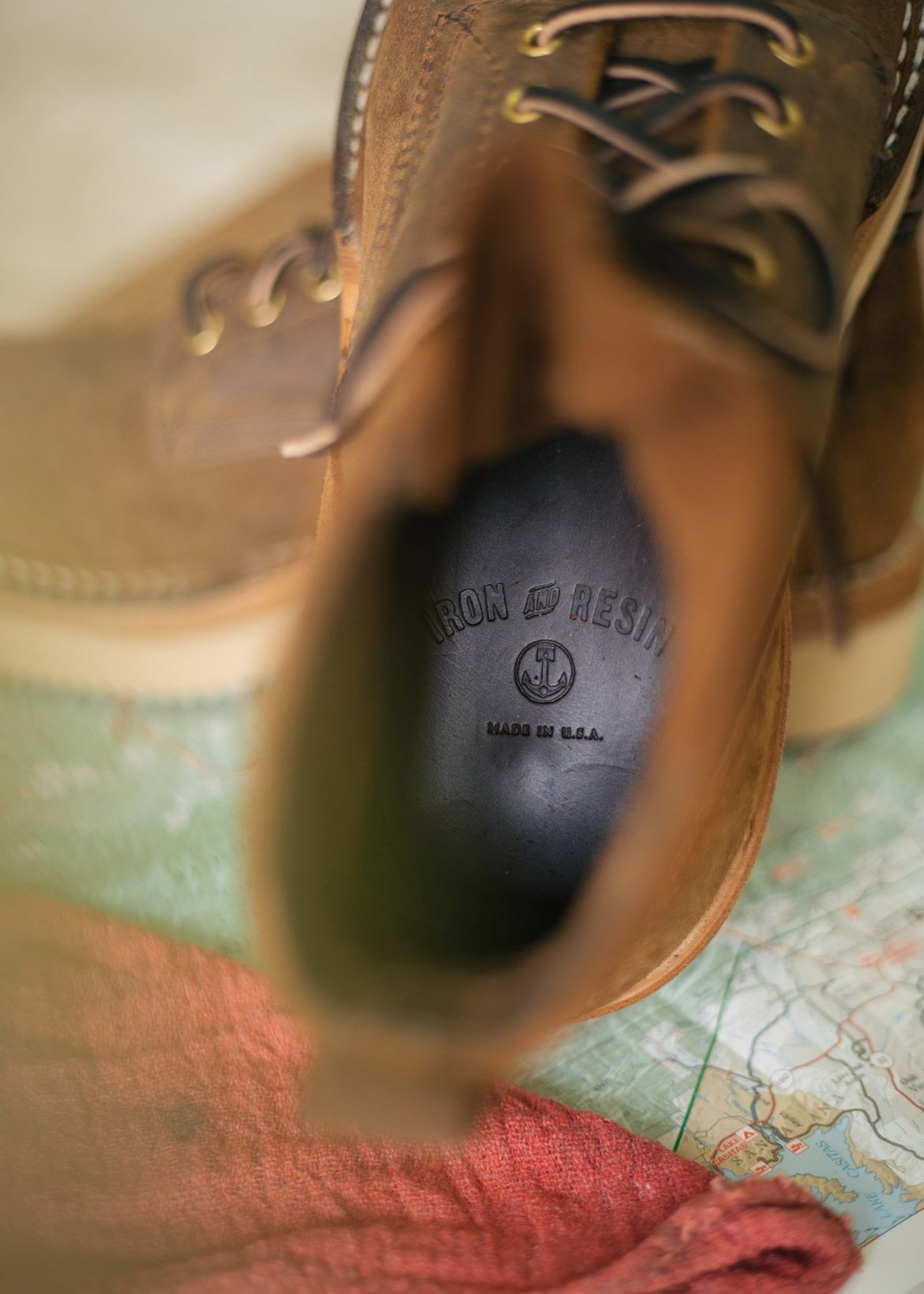 White's Boots X Iron & Resin Distressed Rough Out Rambler Boot | The ...