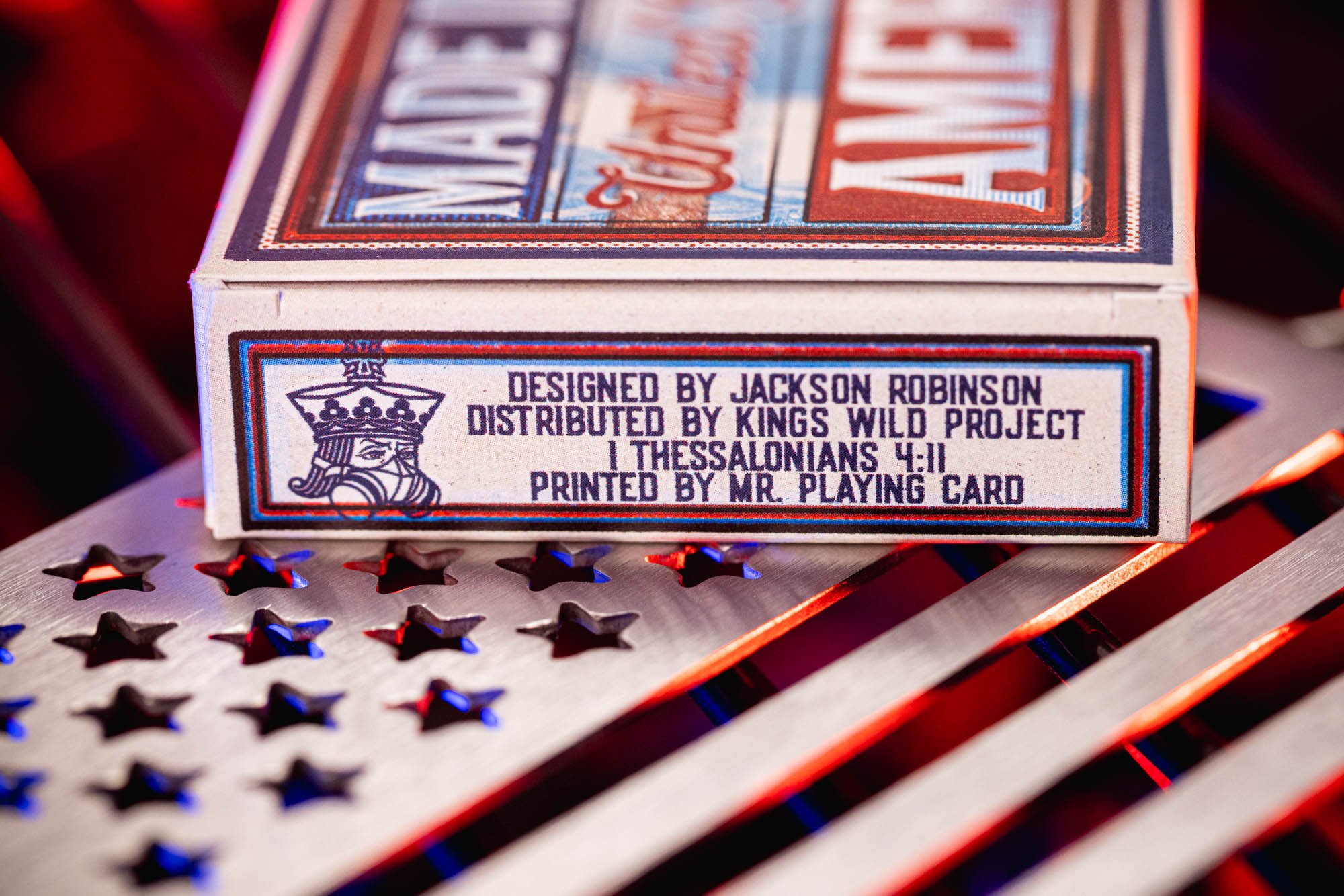 Kings Wild Project Made in the United States of America Playing Cards ...