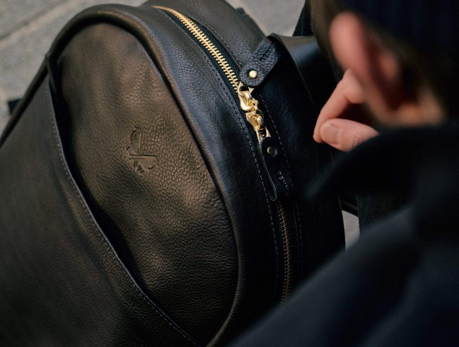 Bennett Winch Leather Backpack | The Coolector