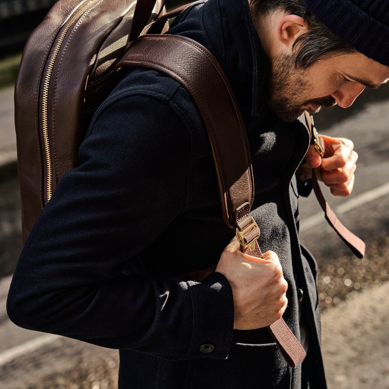 Bennett Winch Leather Backpack | The Coolector