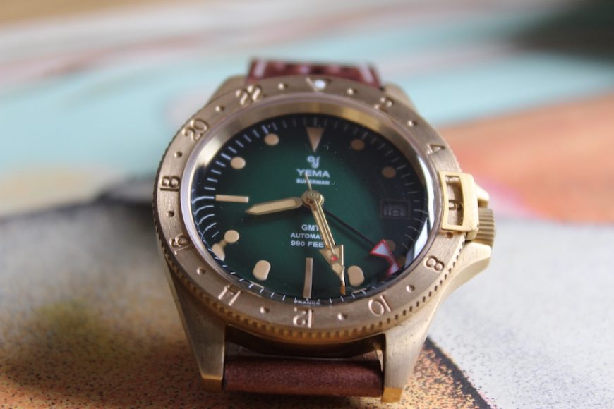 Yema Superman Heritage GMT Bronze | The Coolector