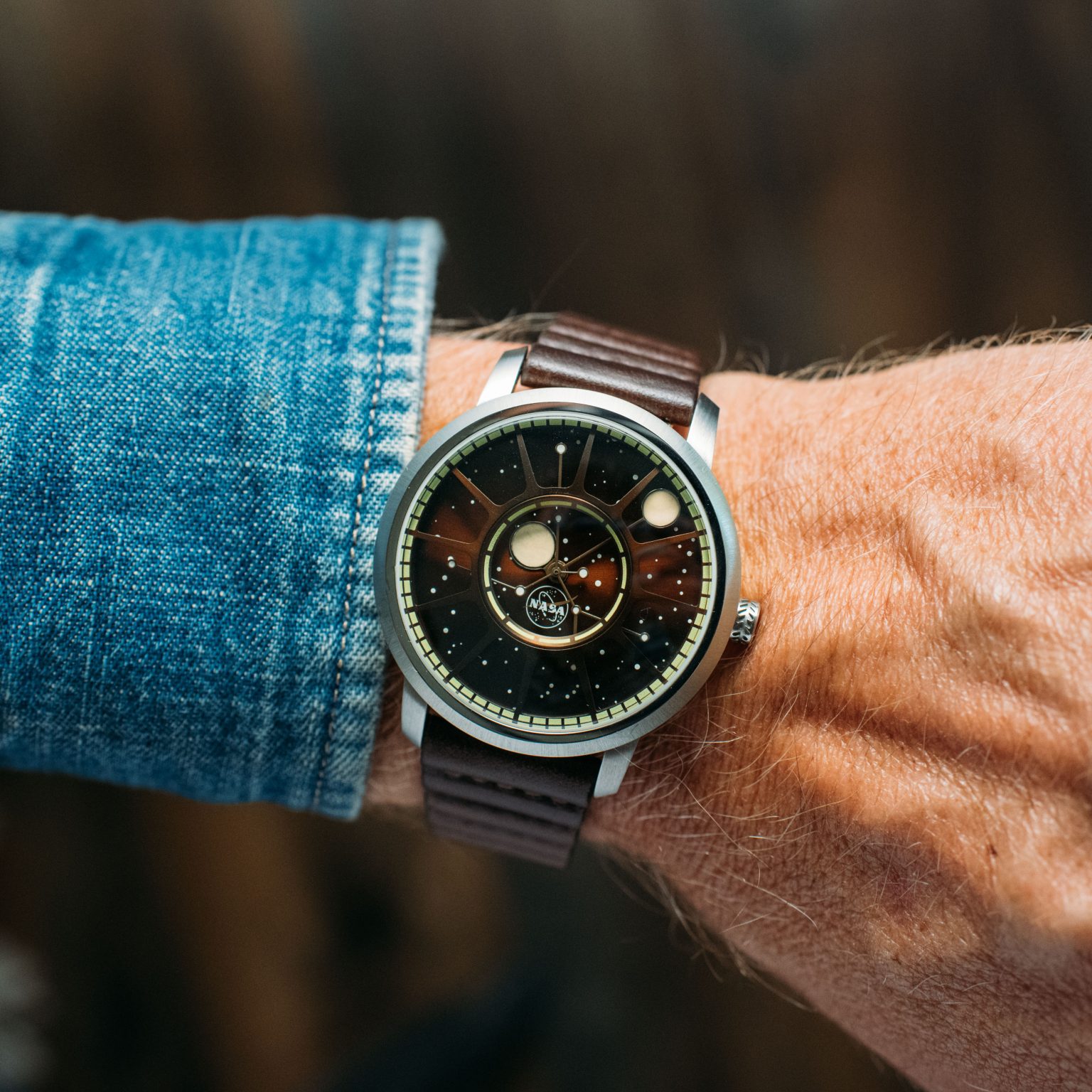 Xeric NASA Apollo 15 Mission American Automatic & Moonphase Watch | The ...