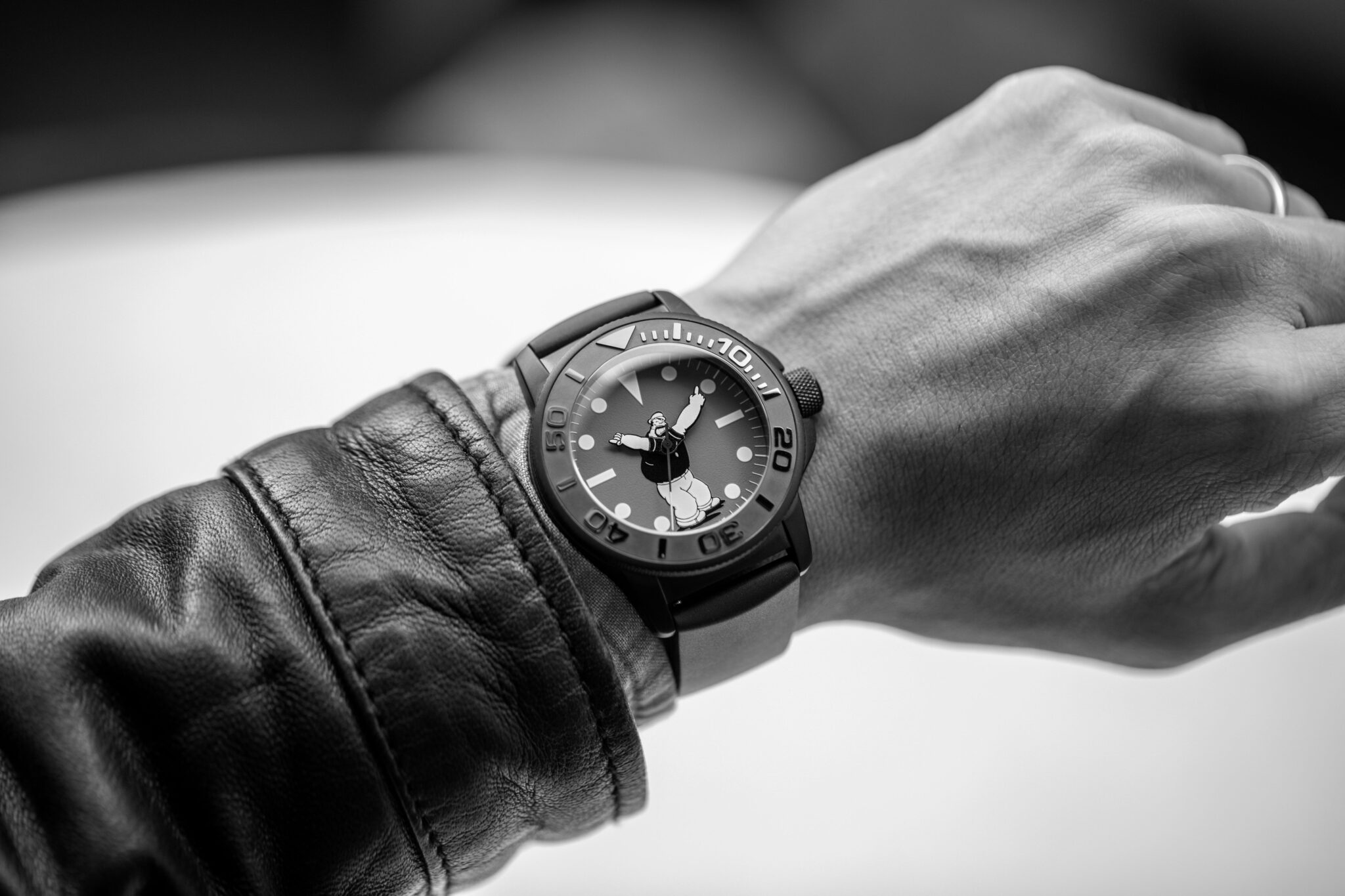 UNDONE Popeye Monochrome Watches | The Coolector